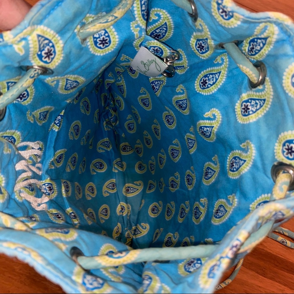 Vera Bradley Paisley Drawstring Backpack - Gem